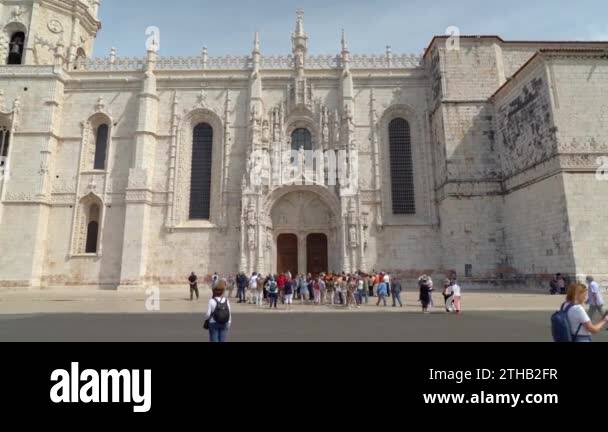 Portuguese gothic manueline style of architecture Stock Videos ...