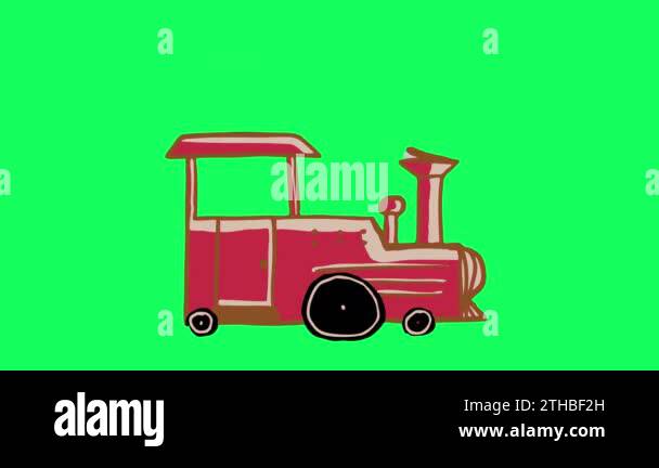 Painting steam engine train Stock Videos & Footage - HD and 4K Video ...