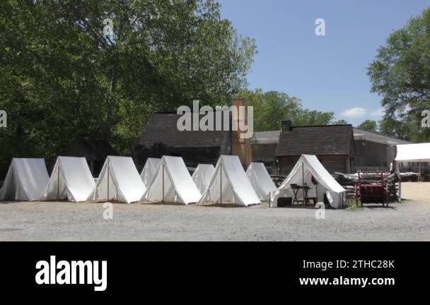 Continental army encampment Stock Videos & Footage - HD and 4K Video ...