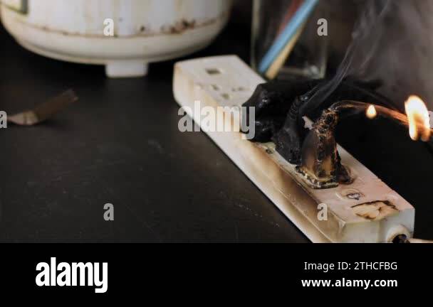 Poor electrical safety concept Stock Videos & Footage - HD and 4K Video ...