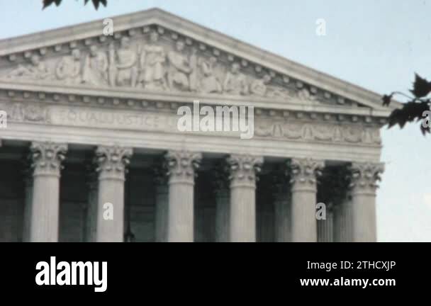 The US Supreme Court Building. A neoclassical masterpiece located in ...