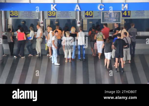 Ticket office passenger terminal Stock Videos & Footage - HD and 4K ...