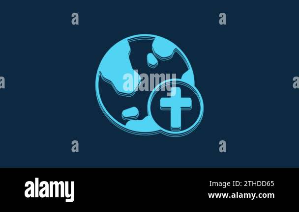 World globe with cross Stock Videos & Footage - HD and 4K Video Clips ...