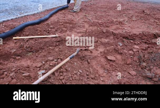 Well designed drainage system installation of drainage pipe ensures ...