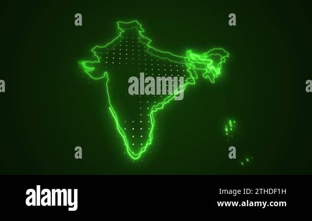 Green india map Stock Videos & Footage - HD and 4K Video Clips - Alamy