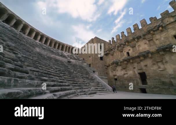 Exterior wall ancient amphitheatre Stock Videos & Footage - HD and 4K ...