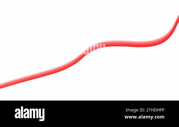 Vector red line wave Stock Videos & Footage - HD and 4K Video Clips - Alamy