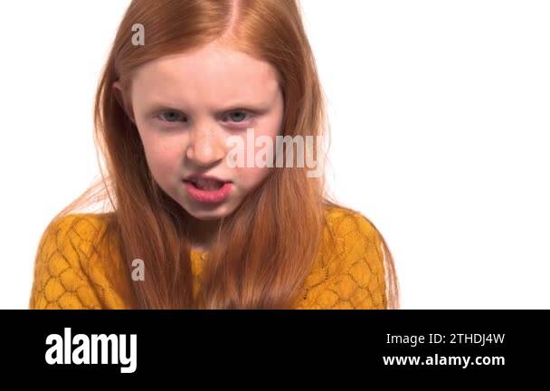 Grimace facial expression Stock Videos & Footage - HD and 4K Video ...