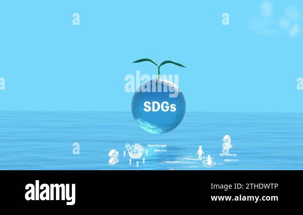 Environmental protection image of SDGs, animation of Sustainable ...