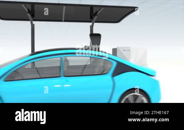 Public electric vehicle charging infrastructure Stock Videos & Footage ...