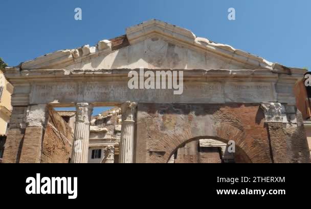 Portico of Octavia (Porticus Octavia, Porticus Octaviae) located near ...