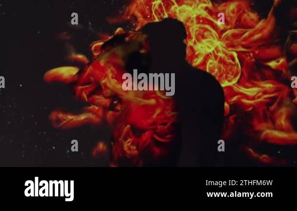 Summer heat. Global warming. Hot weather. Climate change. Annoyed ...