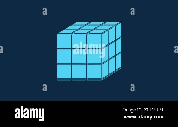 Rubiks cube logo Stock Videos & Footage - HD and 4K Video Clips - Alamy