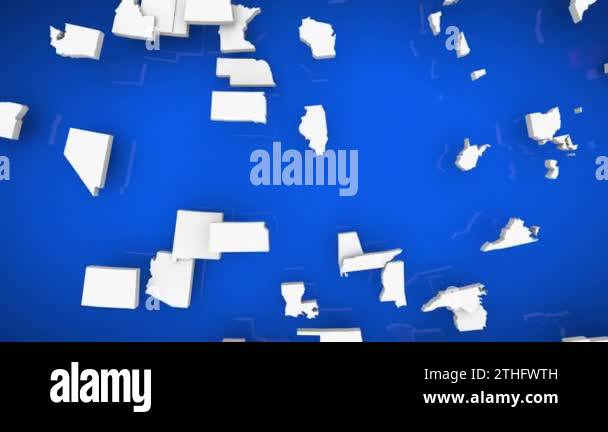 Pennsylvania 3d map Stock Videos & Footage - HD and 4K Video Clips - Alamy