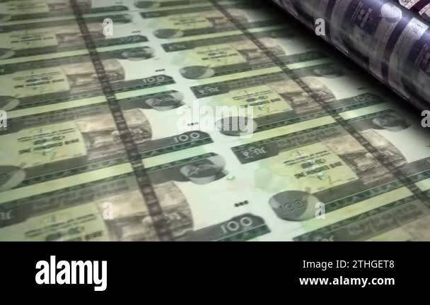 Ethiopia money Ethiopian Birr money banknotes printing roll machine ...