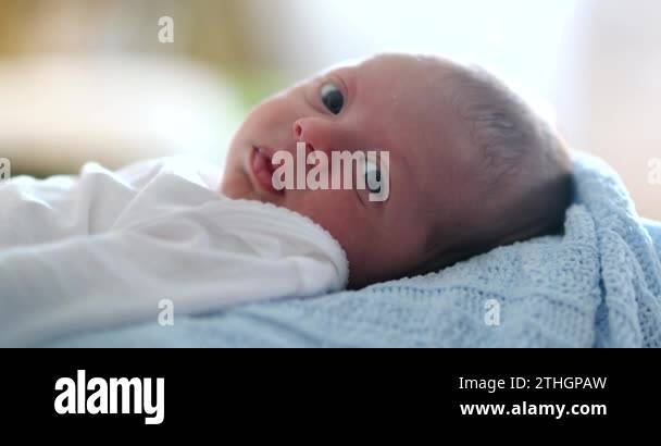 Baby face close up looking at camera Stock Videos & Footage - HD and 4K ...