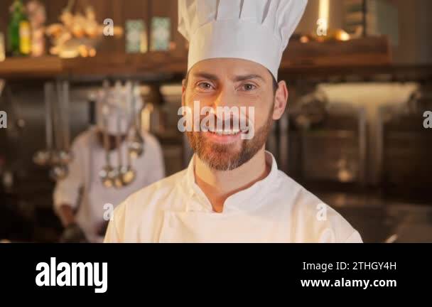 Male cook wearing uniform Stock Videos & Footage - HD and 4K Video ...
