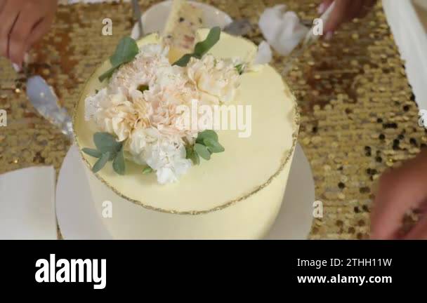 Wedding bride groom cut pieces Stock Videos & Footage - HD and 4K Video ...