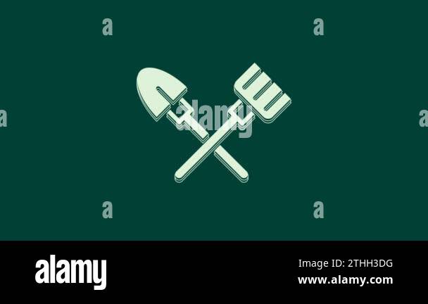 Farm rake shovel icon Stock Videos & Footage - HD and 4K Video Clips ...