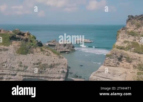Breathtaking aerial video of a cinematic wonderland of Alapad Rock ...