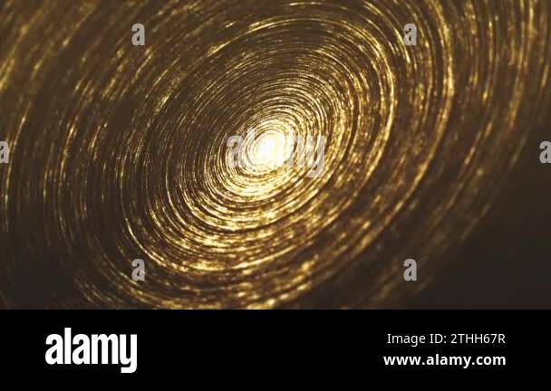 Abstract Gold Circle Particles/ 4k animation of an abstract wallpaper ...