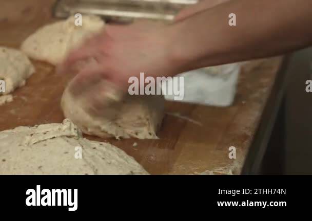 Manufacturing process of bread. Food industry concept Stock Video ...