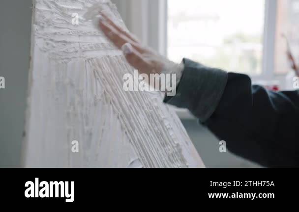 White plaster stain Stock Videos & Footage - HD and 4K Video Clips - Alamy