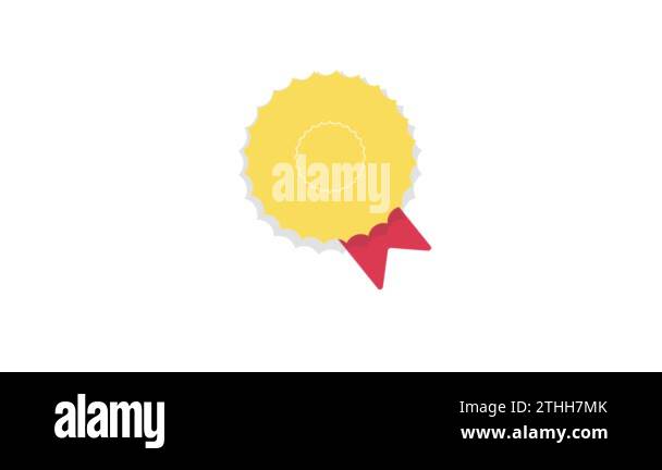 Certificate icon. Premium quality. Achievement badge. Profile ...