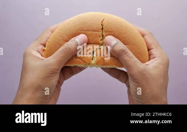 Hand breaking bakery cake top Stock Videos & Footage - HD and 4K Video ...