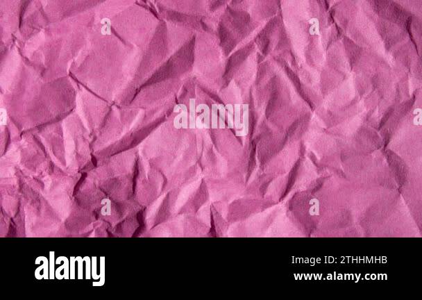 Wrinkled pink paper stop motion animation. Perfect for filmmakers ...