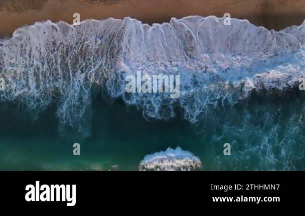 Abstract view of water texture from beneath ocean surface Stock Videos ...