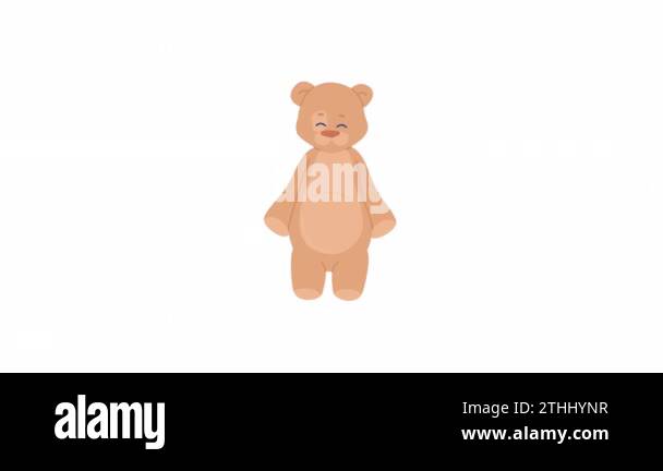 Soft toy teddy bear cartoon Stock Videos & Footage - HD and 4K Video ...