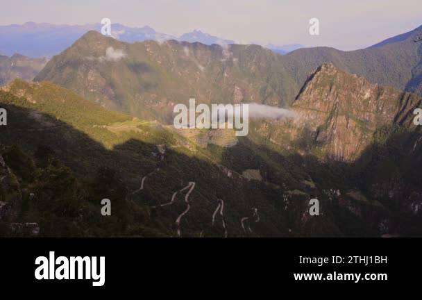 The Beautiful Andes Mountains In The Sun Gate With The Long Inca Trail ...