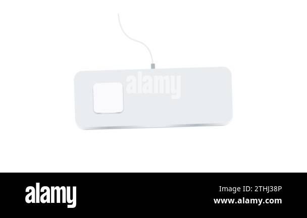 Ctrl Alt Del key icon. Clipart image isolated on white background. 4k ...