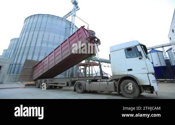 Truck unloading grain Stock Videos & Footage - HD and 4K Video Clips ...