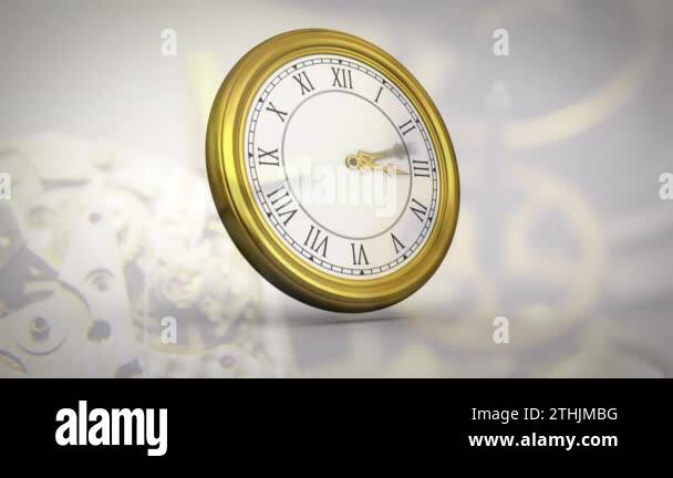 Roman numeral clocks Stock Videos & Footage - HD and 4K Video Clips - Alamy