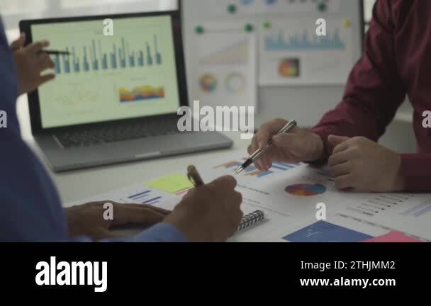 Brainstorming sessions on new document projects Colleagues working ...