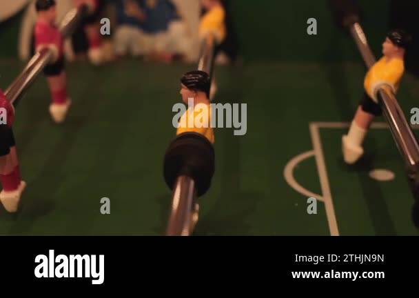 Table foosball soccer. Sport team football players game. Table football ...