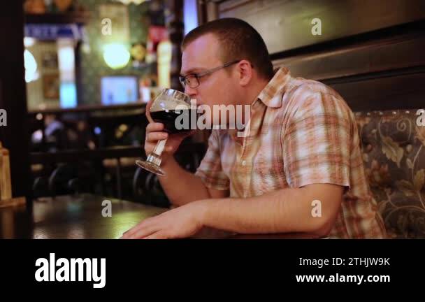 Man drinking beer in bar Stock Videos & Footage - HD and 4K Video Clips ...