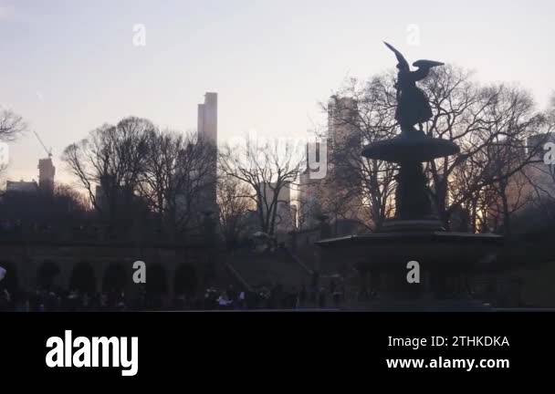 Central park angel statue manhattan Stock Videos & Footage - HD and 4K ...