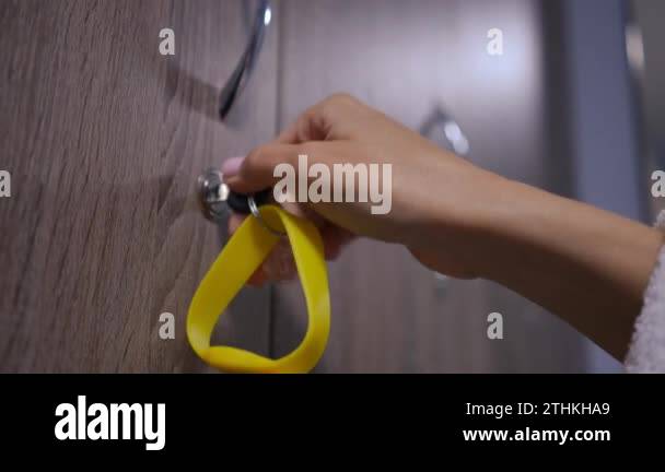Hand locking door Stock Videos & Footage - HD and 4K Video Clips - Alamy