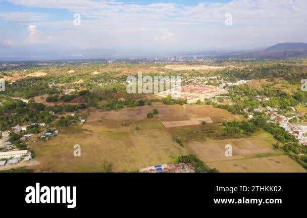 Aerial view of Cagayan de Oro is a city located on the island of ...