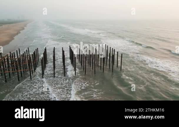 Ocean pier construction Stock Videos & Footage - HD and 4K Video Clips ...