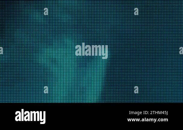 RGB multi-colored LEDs on the matrix of the TV close-up. Extreme macro ...