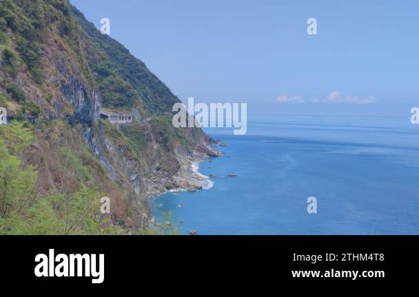 Suhua Highway, Yilan - Aug 29, 2022 : Chingshui Ocean cliffs are the ...