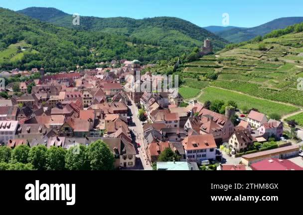 Kaysersberg in Alsace, one of the most beautiful villages of France ...