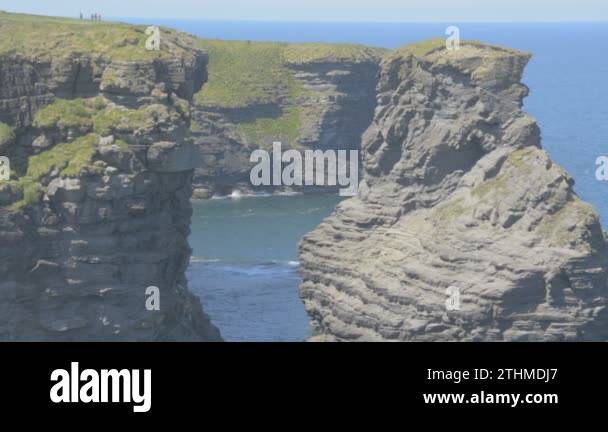 Loop Head Peninsula,West Clare,Ireland showing rocks and cliffs ...