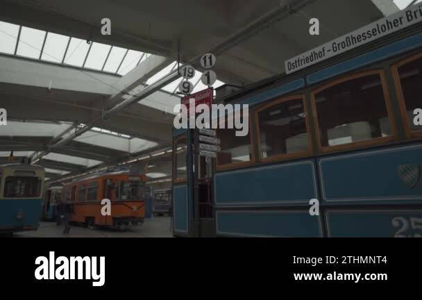 May 8, 2022, Munich, Germany. MVG Museum. MVG Munchner ...