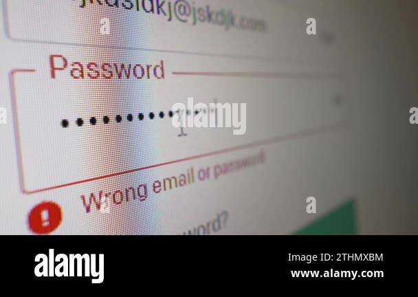 Email login page Stock Videos & Footage - HD and 4K Video Clips - Alamy