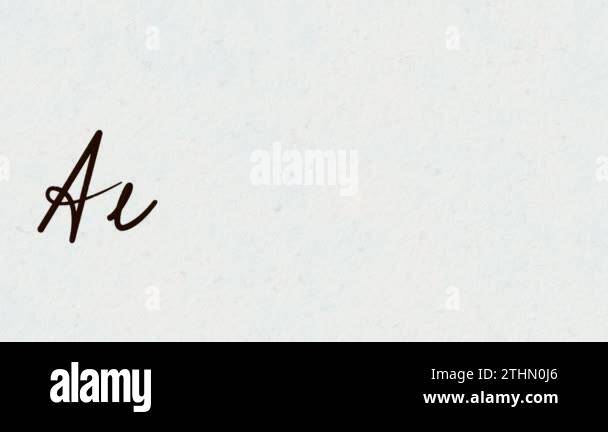 theory of relativity. Animation signature of Albert Einstein Stock ...